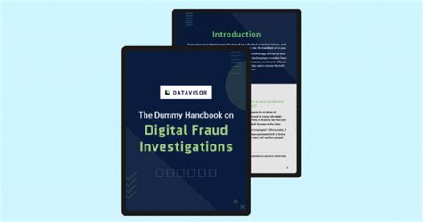 The Dummy Handbook On Digital Fraud Investigations Datavisor