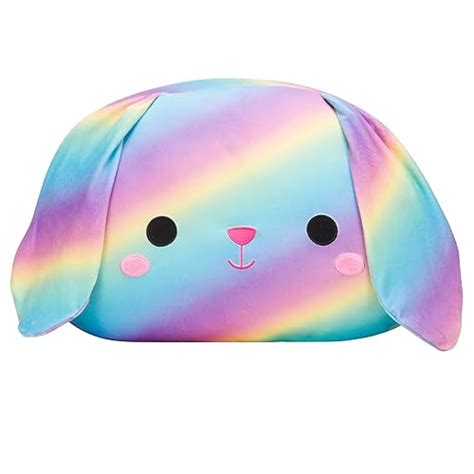 Squishmallows Original Stackables 20 Inch Rima Rainbow Gradient Bunny Jumbo Ultrasoft Official