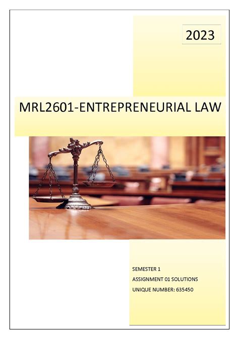 Mrl Assignment Solutions Semester To Be Used As A Guideline Studypass