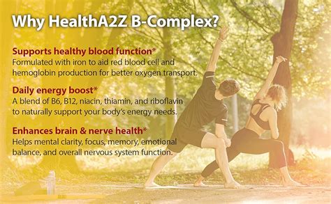 Healtha2z® Liquid Vitamin B Complex Plus Iron Natural
