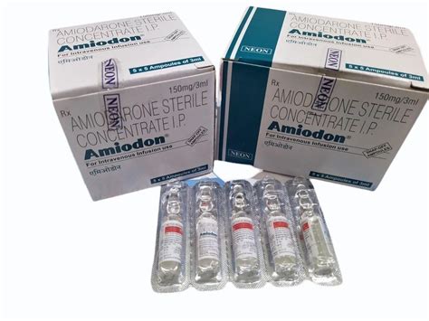 Amiodarone Sterile Concentrate Injection 150 Mg At ₹ 50 Vial In Nagpur