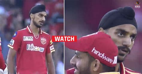 Watch Arshdeep Singh Death Stare Anukul Roy After Dismissing