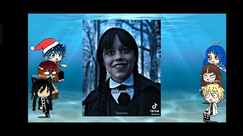Mlb React To Marinette As Wednesday Addams Youtube