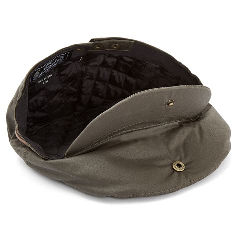 Gray Canvas Flat Cap Major Wear 30 Day Return Policy