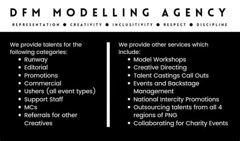 Dfm Model And Talent Agency Dfm Modelagency Pg • Instagram Photos And