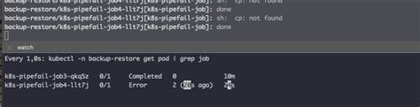 Kubernetes Job Really Successful Complete “set Pipefail” By Mnmtech Medium