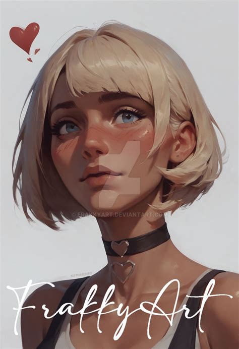 Girl 296 By Frakkyart On Deviantart