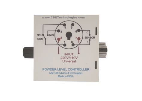 Powder Level Controller 8 Pin 11 Pin Cbr Advanced Technologies