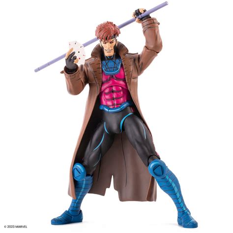 X Men The Animated Series Gambit 16 Scale Figure Timed Edition Mondo