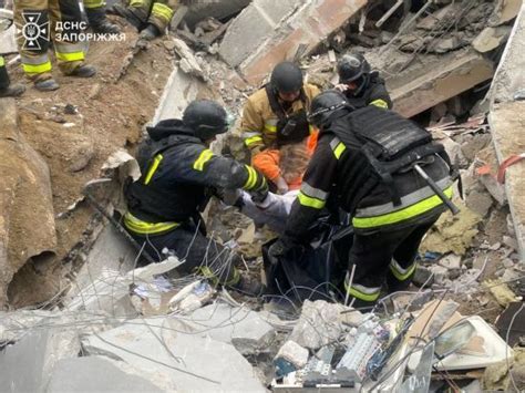 У Запоріжжі завершили рятувальну операцію кількість жертв та