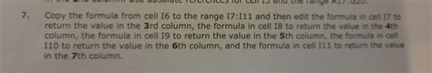 solved copy the formula from cell i6 to the range i7 i11 and