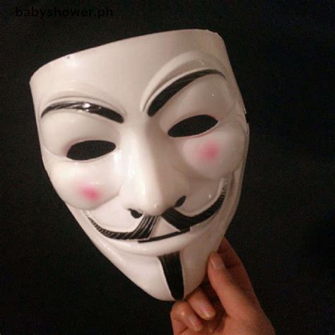 Babyshower V For Vendetta Mask Halloween Horror Masks Party Masks