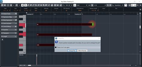Key Editor Should Give Prompt To Enlarge The Part When Re Sizing