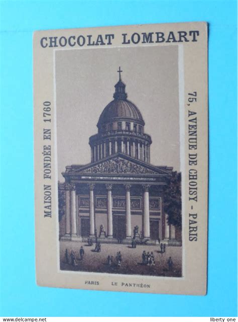 Lombart Paris Le Panthéon Chocolat Lombart