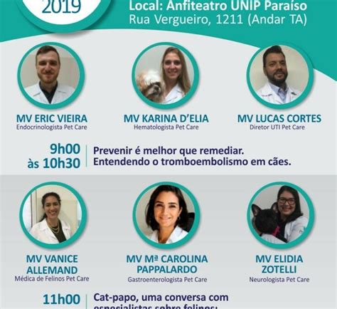 Palestra Vet We Care 22 09 2019 Pet Care Hospital Veterinário