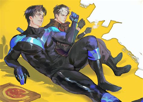 Dick Grayson Nightwing Red