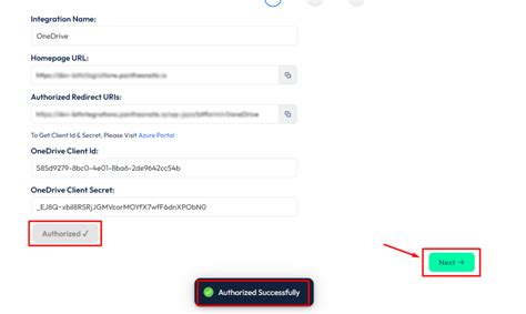 onedrive integration with bit form
