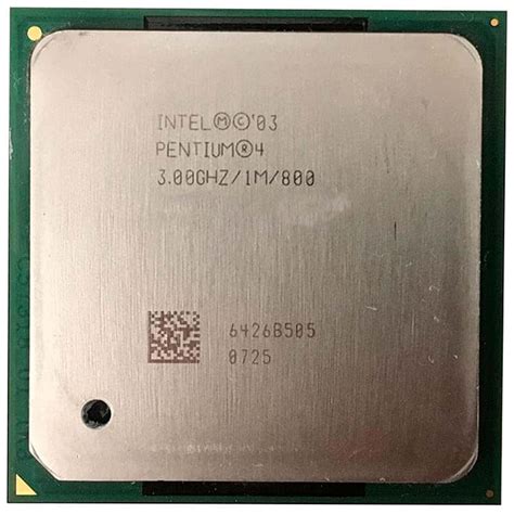 Pc Cpu Pga478 Intel Pentium 4 3 00ghz Sl7pm Pga 478 Processore Socket