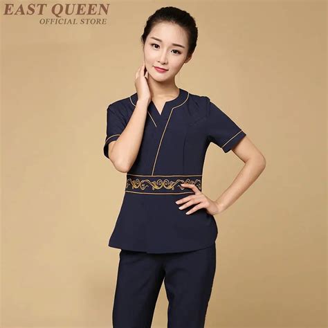 Medical Scrubs Spa Uniform Beauty Salon Beautician Massage Uniform Nurse Clinical Uniforms Woman