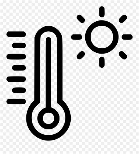 Temperature Sensor Icon At Collection Of Temperature Sensor Icon Free For