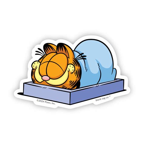 Garfield Sleeping Free Stl File Garfield Sleeping Emblem 😴 ・3d