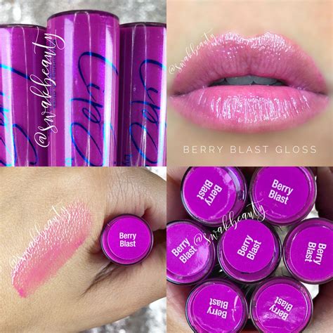Lipsense Berry Blast Gloss From The Limited Edition Party Pink