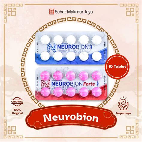Jual Neurobion Putih And Neurobion Forte Pink Isi 10 Tablet Shopee