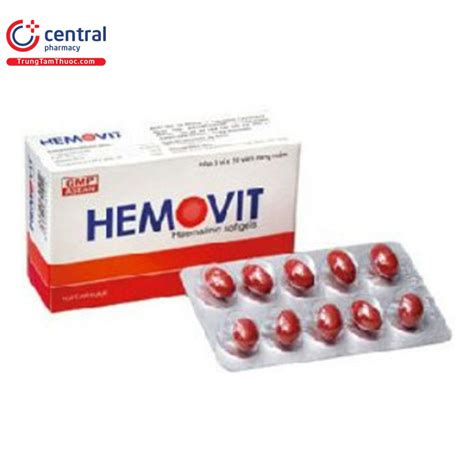 Thuốc Hemovit Hataphar Công Dụng Cách Dùng Và Lưu ý Khi Sử Dụng