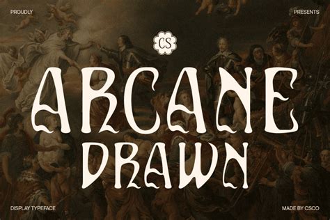 Cs Arcane Drawn Demo Font · 1001 Fonts Cs Arcane Drawn Demo Font · 1001 Fonts