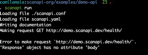 fix `hide response` `body` · issue 370 · scanapi scanapi · github