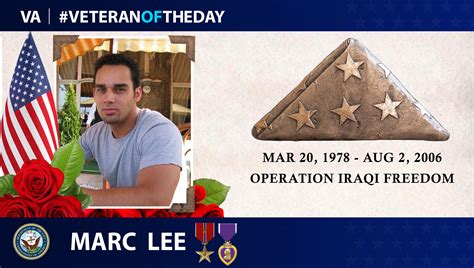 Veteranoftheday Navy Veteran Marc Alan Lee Va News