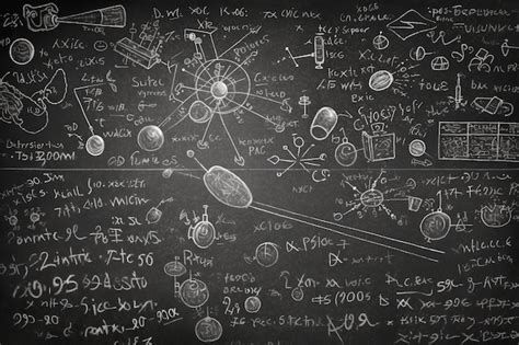 Chalkboard Covered In Physics Equations Premium Ai Generated Image Chalkboard Covered In Physics Equations Premium Ai Generated Image