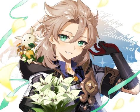 Dodoco And Albedo Genshin Impact Drawn By Unapoppo Danbooru