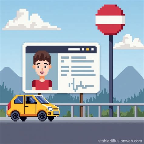 Austrian Driving License Learning Program Logo Stable Diffusion Online