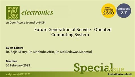 Electronics Mdpi On Linkedin Specialissue Openaccess