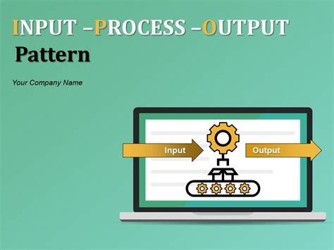 Input Process Output Pattern Powerpoint Presentation Slides PowerPoint Presentation Sample