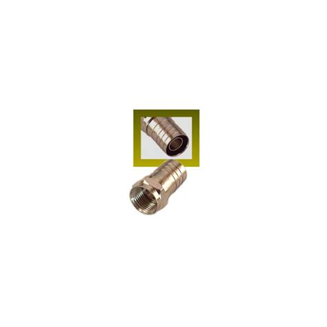 F Type Male Catv Connector For Rg6 Iec