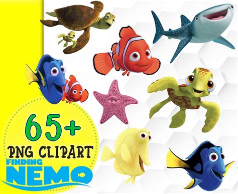 Finding Nemo Characters Png