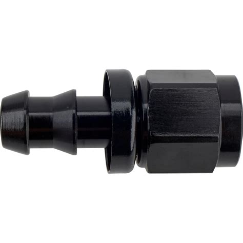 Socketless Hose End Fitting 6an Fitting Black Socketless Straight