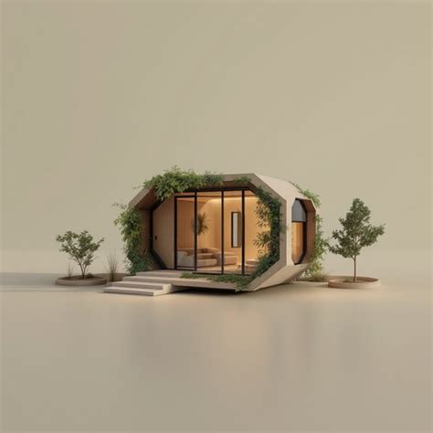 Free Sustainable Hexagonal Home Image Sustainable Hexagonal Eco