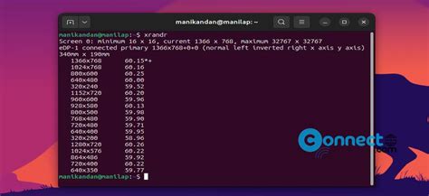 How To Get Desktop Screen Resolution From Terminal In Linux