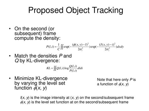 PPT Tracking Using A Highly Deformable Object Model PowerPoint Presentation ID