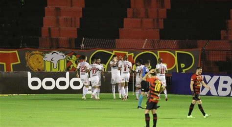 Veja o gol da derrota do Sport para o São Paulo pelo Brasileirão