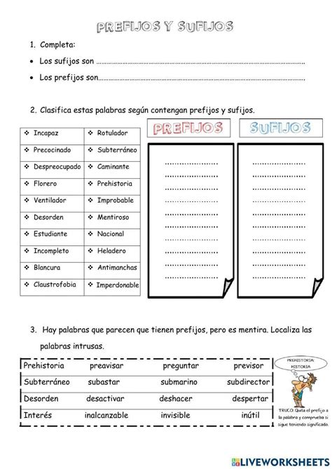 Prefijos Y Sufijos En 2025 Prefijos Y Sufijos Prefijos Sufijos