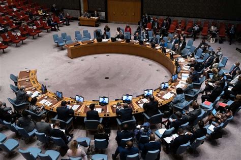 An Urgent Call For A Un Security Council Meeting For This Reason