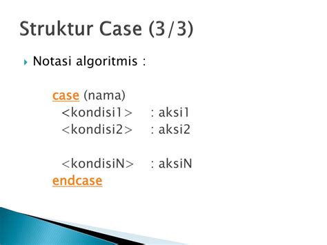 Ppt Algoritma Dan Pemrograman Minggu 4 Runtunan And Pemilihan Powerpoint Presentation Id 3935482