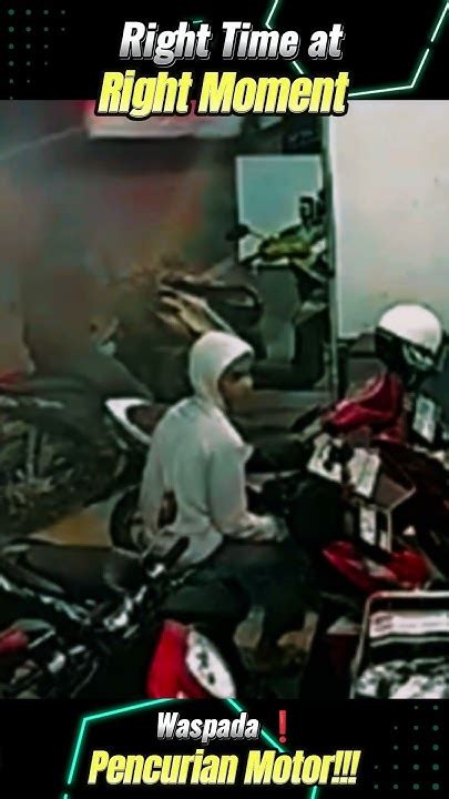 Motorbike Thief Fails Caught On Camera Youtube