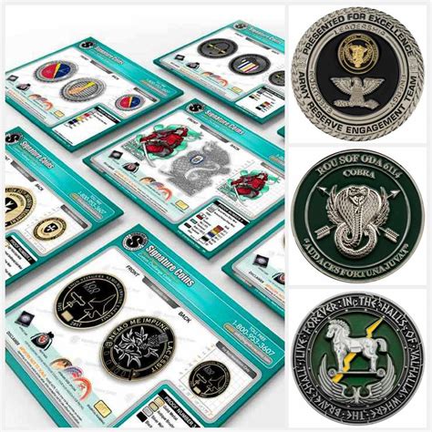 Rotc Challenge Coins Signature Coins