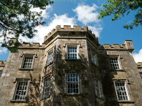 Old Celtic Castle Tower Cork City Gaol Prison In Ireland Fortress