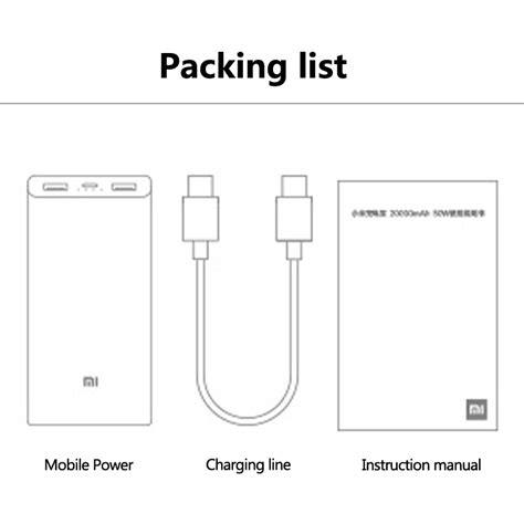 Xiaomi Mi Powerbank Mah W Type C Dual Way Fast Charge Wh High Power Support Laptop